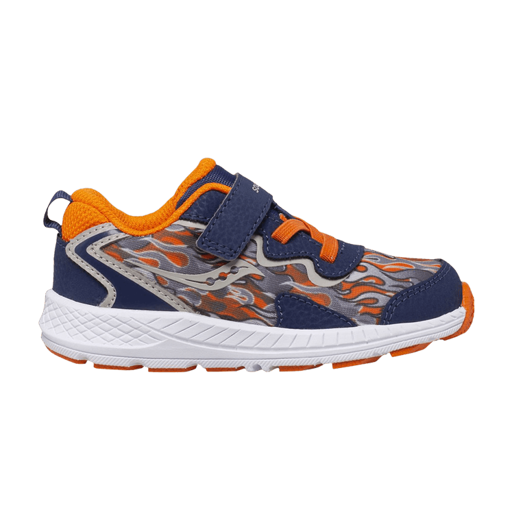 Buy Saucony Flash A/C Big Kid 'Flame - Navy Orange' - SL266041B | GOAT