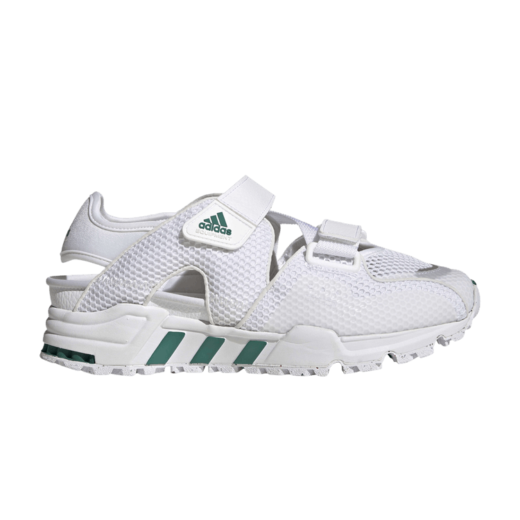 Buy adidas EQT93 Sandal 'Cloud White Green' - GZ7199 | GOAT