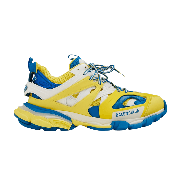 Buy Balenciaga Track LED Sneaker 'Yellow Blue' - 555036 W3AD3 7049 | GOAT