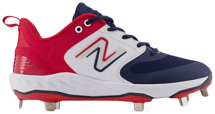 Buy New Balance Wmns Fresh Foam X Velo v3 Metal Wide 'Red Navy Blue ...