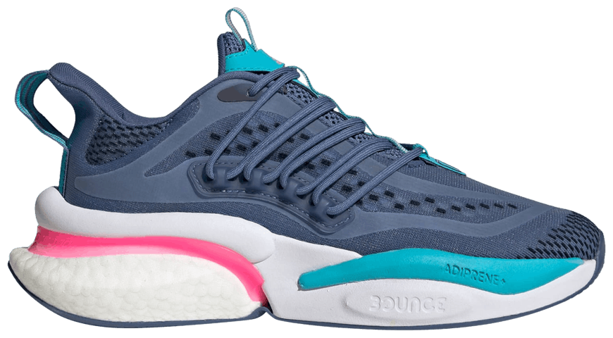 Buy Wmns AlphaBoost V1 'Crew Blue Lucid Pink' - IE9732 | GOAT