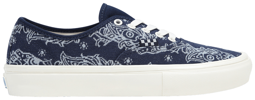 Buy Vans Skate Authentic 'Navy Paisley' - VN0A5FC8FRP | GOAT