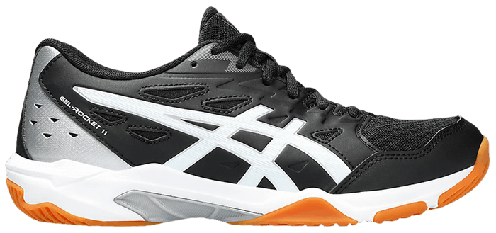 Buy Asics Wmns Gel Rocket 11 'Black Pure Silver' - 1072A093 002 | GOAT