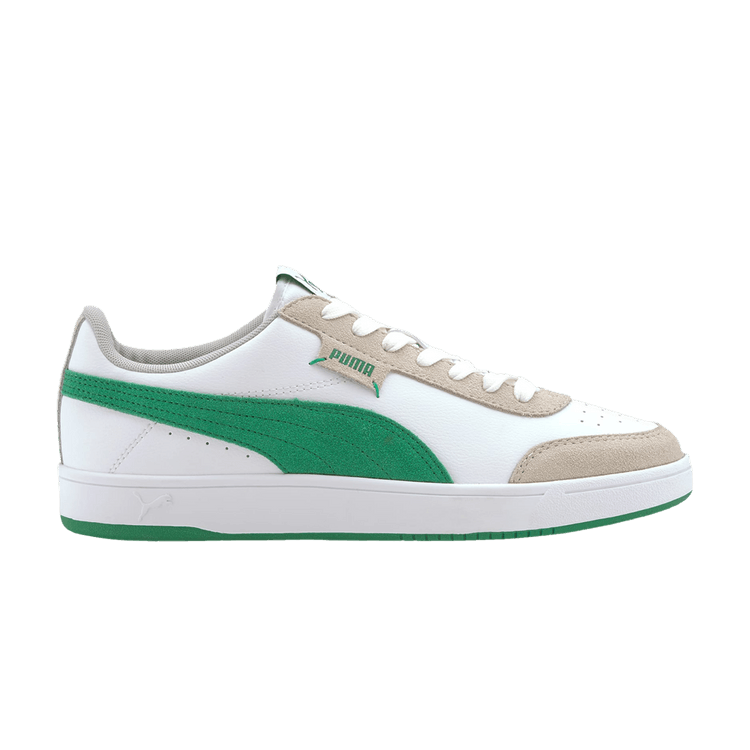 Buy Puma Court Legend Low 'White Amazon Green' - 371931 06 | GOAT