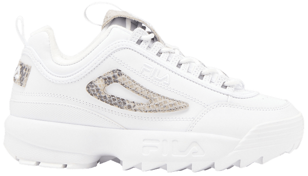 Buy Fila Wmns Disruptor 2 'Snake - White High Rise' - 5XM01137 101 | GOAT