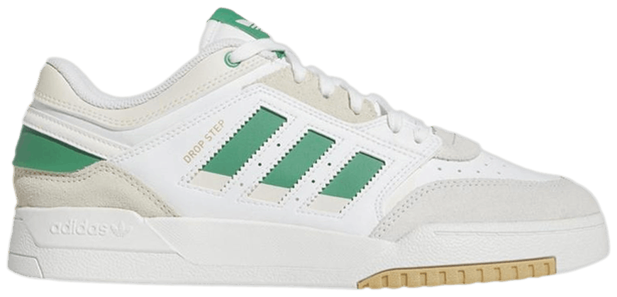 Buy Drop Step Low 'White Semi Court Green' - HQ7132 | GOAT