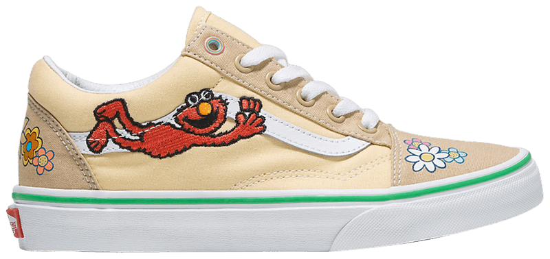 Buy Sesame Street x Vans Old Skool 'Elmo' - VN0007NT7VJ | GOAT