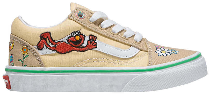 Buy Sesame Street x Vans Old Skool Kids 'Elmo' - VN0A7Q5F7VJ | GOAT