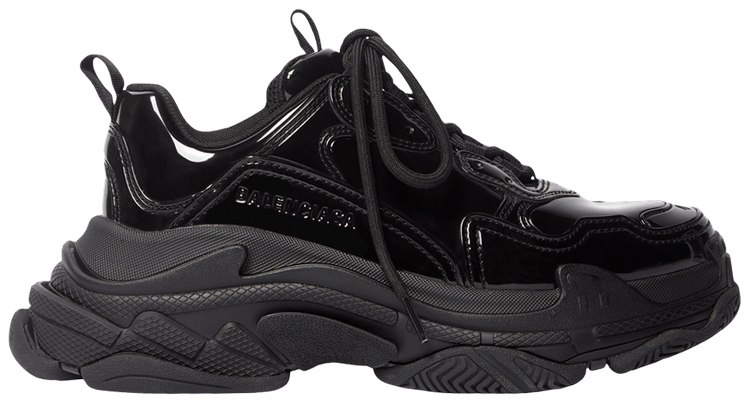 Buy Balenciaga Triple S Sneaker 'Black Patent' - 734954 Buy Balenciaga Triple S Sneaker 'Black Patent' - 734954