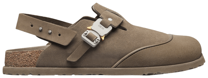 Buy Dior x Birkenstock Tokio Mule 'Khaki' - 3SA116ZSD H620 | GOAT