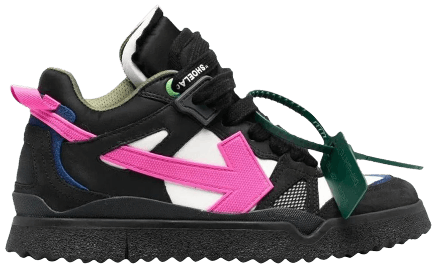 Buy Off-White New Mid Sponge 'Black Fuchsia' - OMIA234S22LEA001 1032 | GOAT