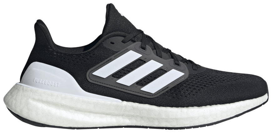 Buy Adidas PureBoost 23 Wide 'Black White' - IF4839 | GOAT