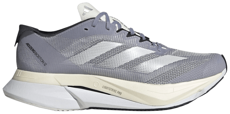 Wmns Adizero Boston 12 'Silver Violet White' | GOAT