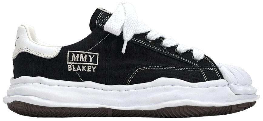Buy Maison Mihara Yasuhiro Blakey OG Sole Canvas Low 'Black White ...