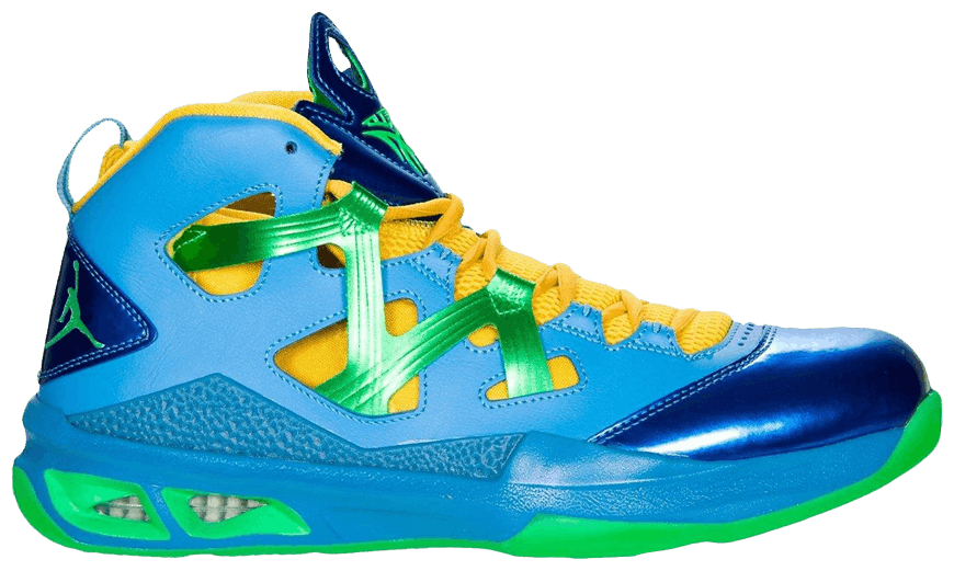 Buy Air Jordan Melo M9 'University Blue Poison Green' - 551879 415 | GOAT