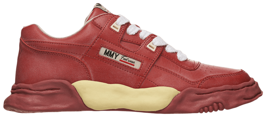 Buy Maison Mihara Yasuhiro Parker OG Sole Paraffin Leather 'Red ...