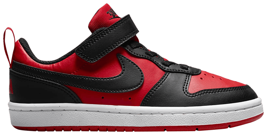 Buy Nike Court Borough Low Recraft PS 'Black University Red' - DV5457 ...