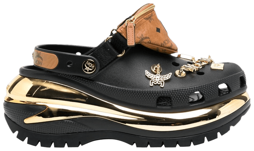 Buy MCM x Mega Crush Clog 'Belt Bag Bracelet - Black' - 209357 001 | GOAT