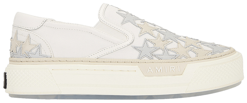 Buy Amiri Stars Court Slip-On 'Alabaster' - PF23MFS019 271 | GOAT