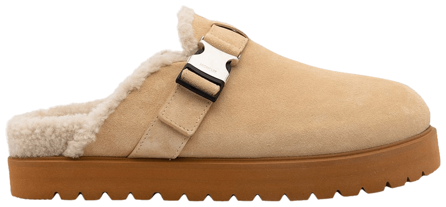 Buy Moncler Mon Mule Slide 'Beige' - 4C70300 01587 260 | GOAT