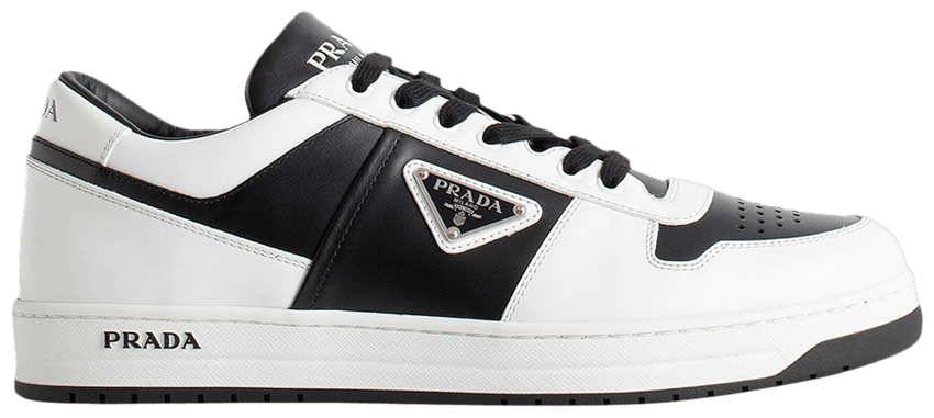Buy Prada Downtown Leather 'White Black' - 2EE364 3LKG F0967 | GOAT