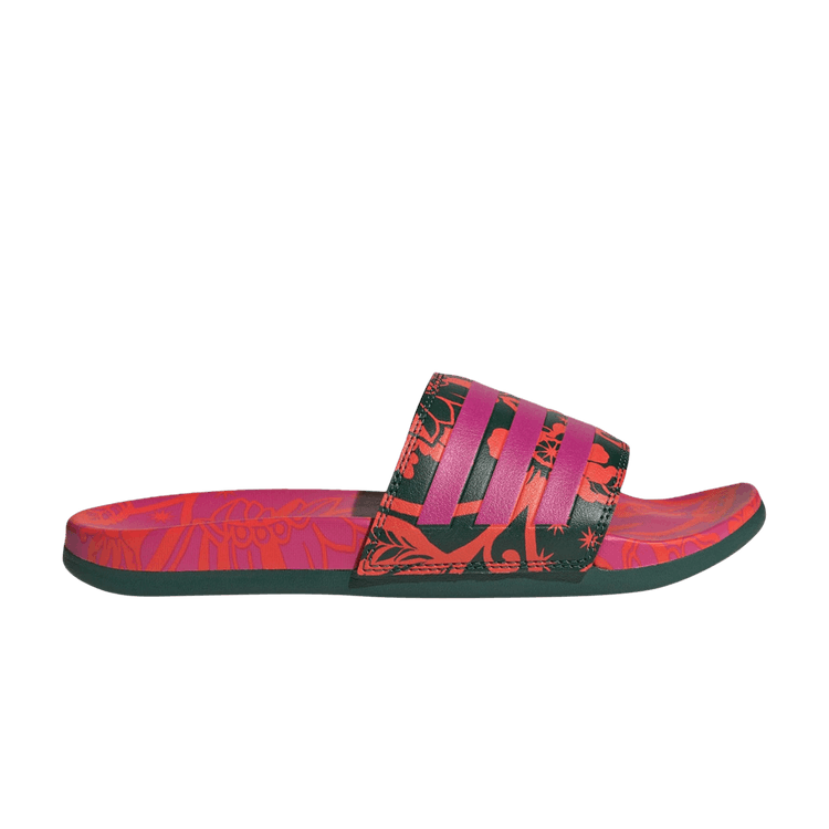 Buy Adidas Wmns Adilette Comfort Slide 'Floral - Bahia Magenta ...