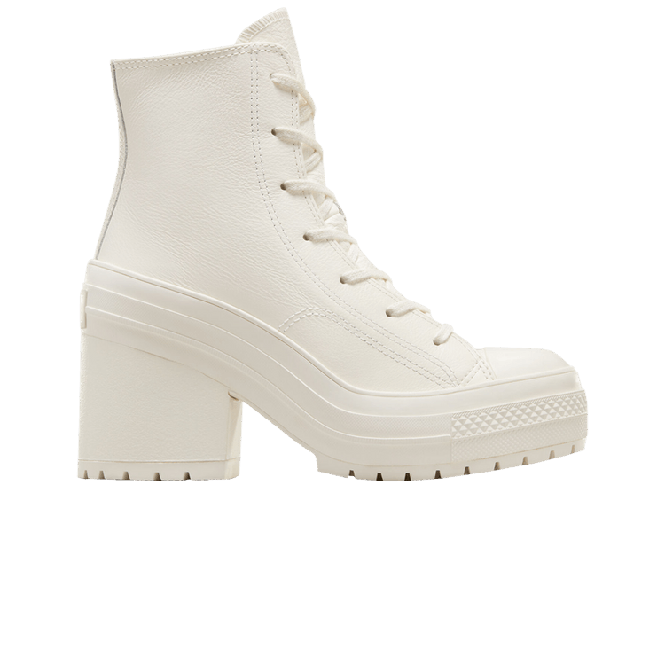 Buy Converse Wmns Chuck 70 De Luxe Heel Leather High 'Egret' - A07127C ...