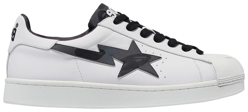 Buy BAPE Skullsta M1 'White Black' - 1J20191007 BLK | GOAT