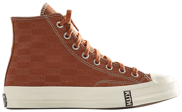 Buy Kith x Converse Chuck 70 High 'Gingerbread Monogram' - A06884C | GOAT