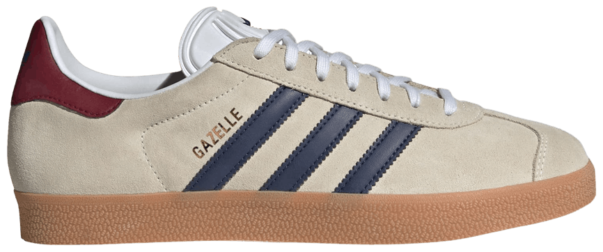 Buy Gazelle Indoor 'Off White Dark Blue Gum' - IE0546 | GOAT