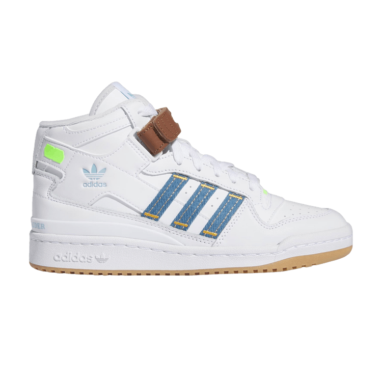 Buy KSENIASCHNAIDER x adidas Wmns Forum Mid 'White Denim' - IF7714 | GOAT