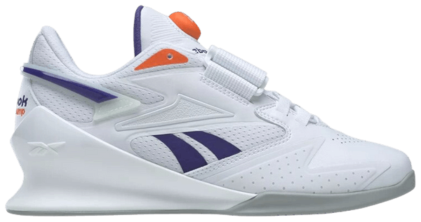 Buy Reebok Wmns Legacy Lifter 3 'White Bold Purple' - 100062710 | GOAT