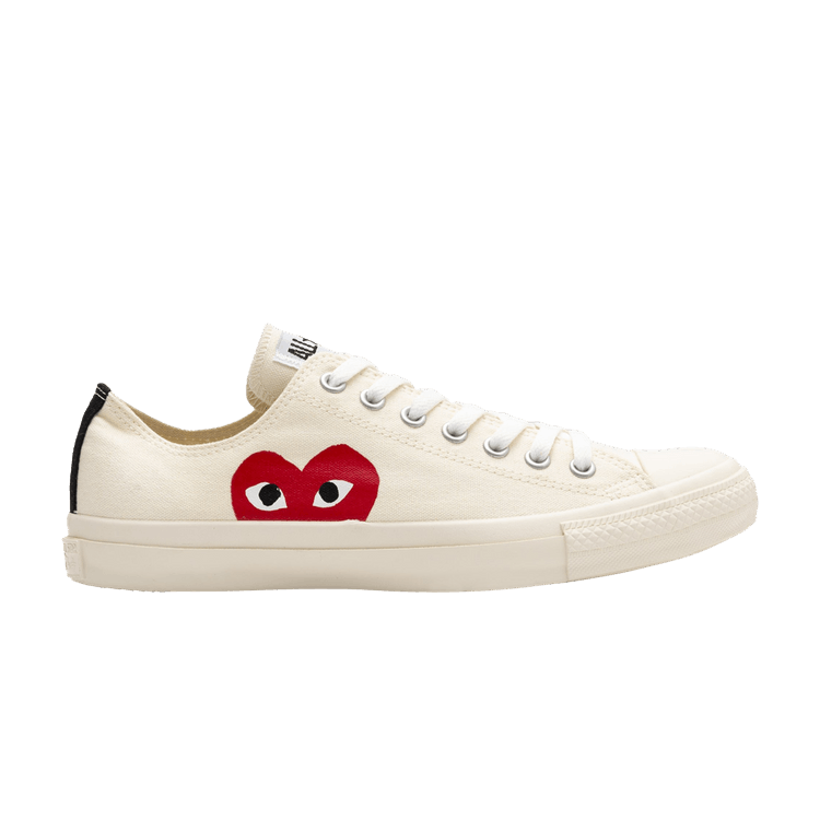 Buy Comme des Garçons PLAY x Converse Chuck Taylor All Star Low 'White ...