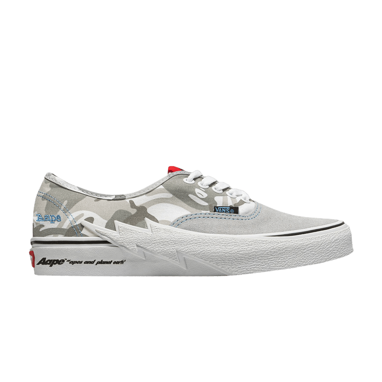 Buy AAPE x Vans Authentic 'Bolt - Grey Camo' - VN000BWCY31 | GOAT