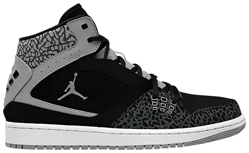 Buy Air Jordan 1 Flight 'Black Grey Elephant' - 372704 055 | GOAT
