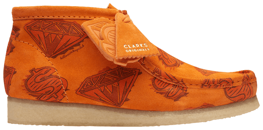 Achetez des Billionaire Boys Club x Clarks Wallabee Boot 'Fanta' - 261 ...