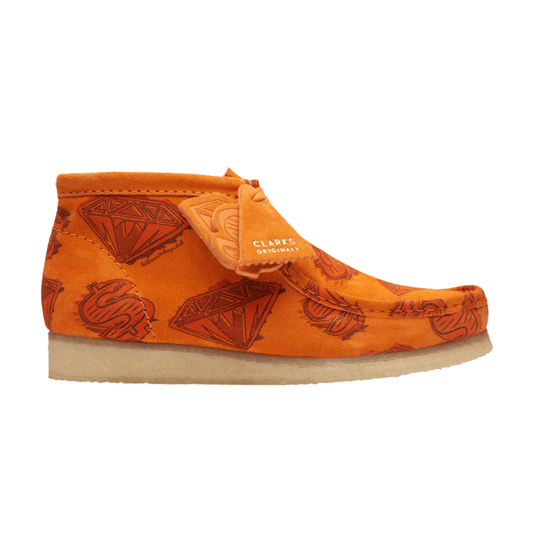 Buy Billionaire Boys Club x Clarks Wallabee Boot 'Fanta' - 261 69831 | GOAT
