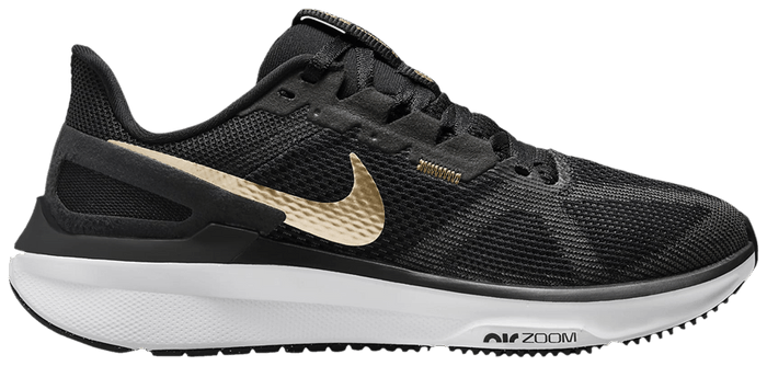 Buy Nike Wmns Air Zoom Structure 25 'Black Metallic Gold' - DJ7884 003 ...