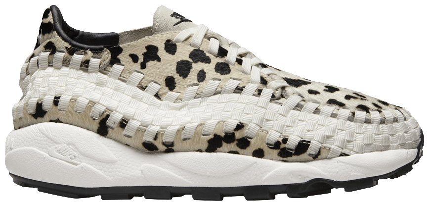 Buy Wmns Air Footscape Woven 'White Cow Print' - FB1959 102 | GOAT