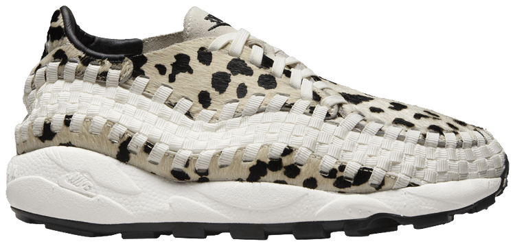 Buy Wmns Air Footscape Woven 'White Cow Print' - FB1959 102 | GOAT