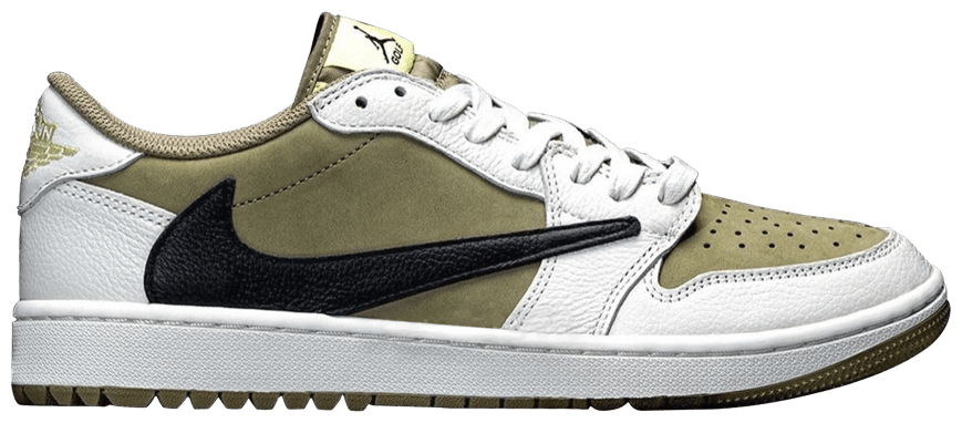 Buy Travis Scott x Air Jordan 1 Low Golf 'Neutral Olive' - FZ3124 200 ...