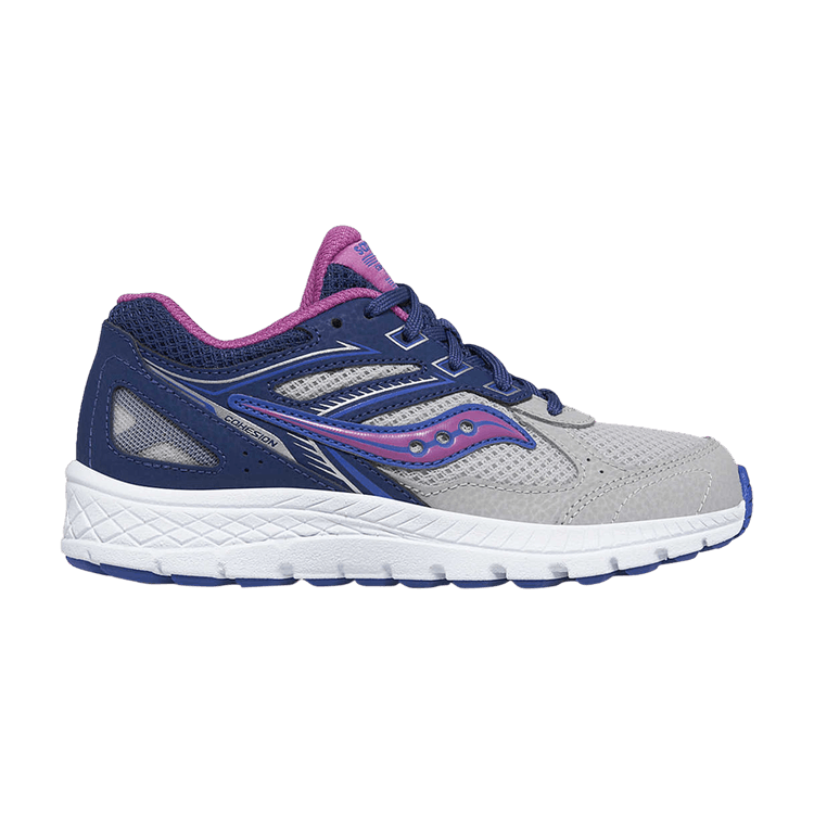Buy Saucony Cohesion 14 Lace Big Kid 'Navy Grape' - SK167294 | GOAT
