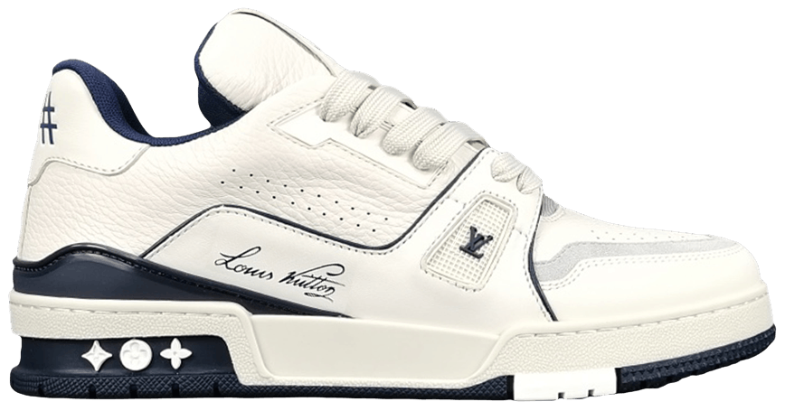 Buy Louis Vuitton Trainer Low '#54 Signature - White Marine' - 1ABNIL ...