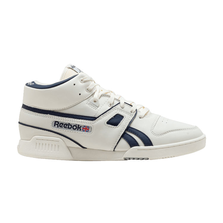 Buy Reebok Workout Pro Mid 'Chalk Vector Navy' - 100033079 | GOAT