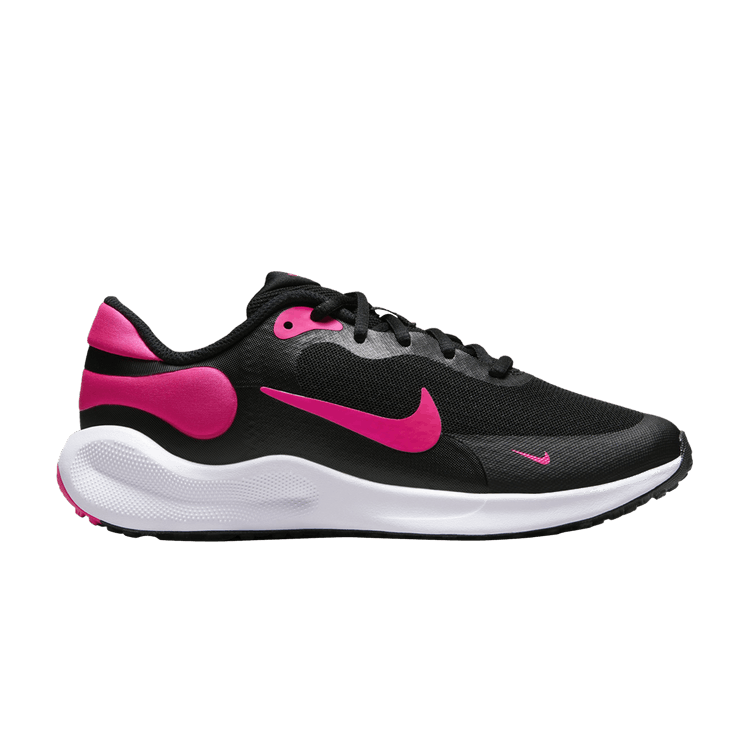 Buy Nike Revolution 7 GS 'Black Hyper Pink' - FB7689 002 | GOAT