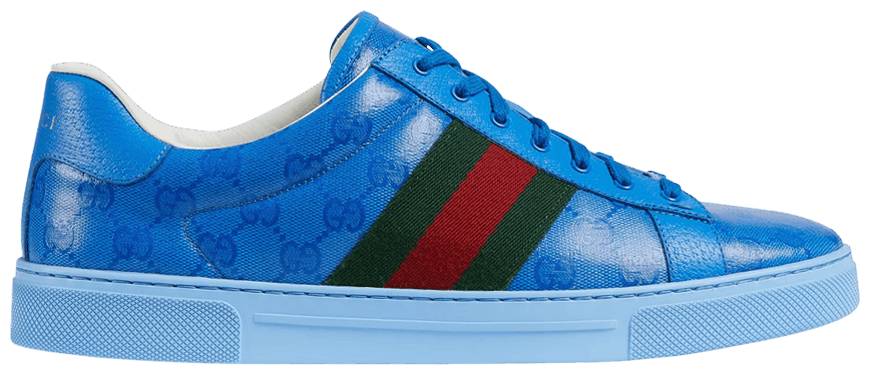 Buy Gucci Ace 'GG Crystal Canvas - Blue' - 760775 FACRF 4349 | GOAT