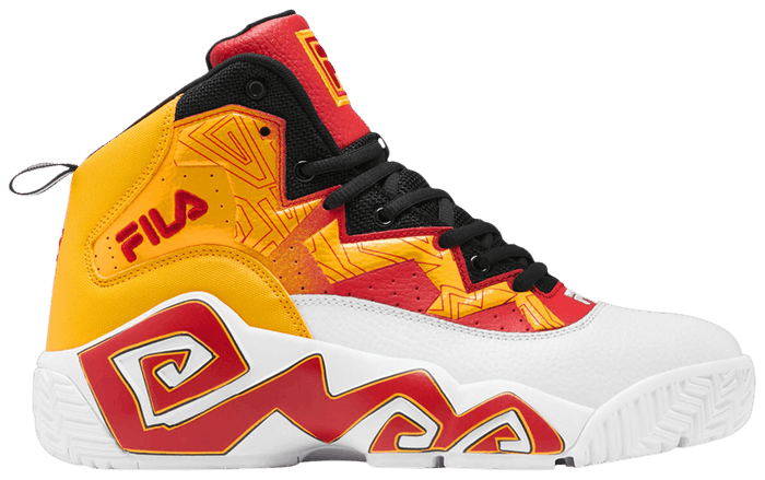 Buy Fila MB 'White Yellow Red' - 1BM01746 123 | GOAT
