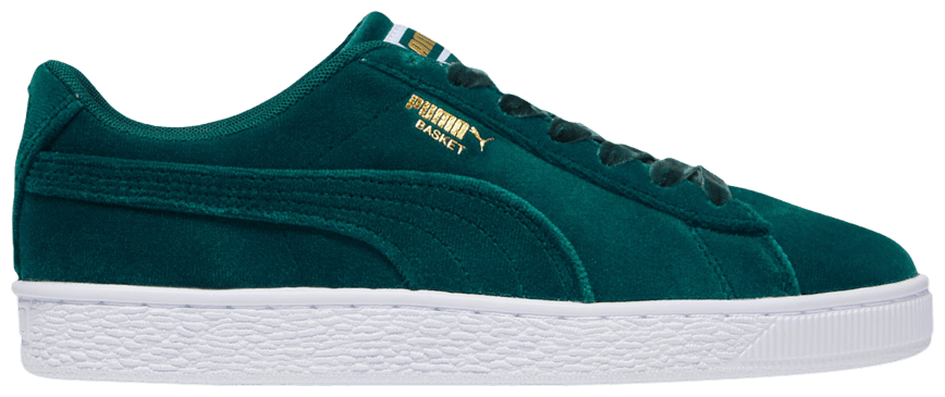 Buy Puma Wmns Basket 'Classic Velvet - Malachite' - 398949 01 | GOAT