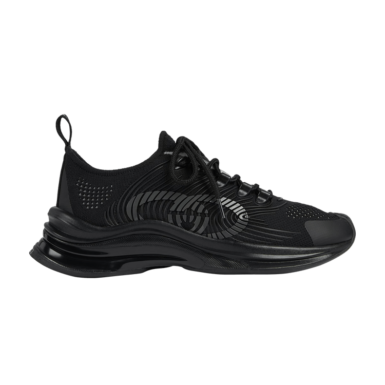 Buy Gucci Wmns Run Sneaker 'Triple Black' - 714665 USM10 8442 | GOAT