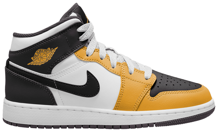 Buy Air Jordan 1 Mid GS 'Yellow Ochre' - DQ8423 701 | GOAT
